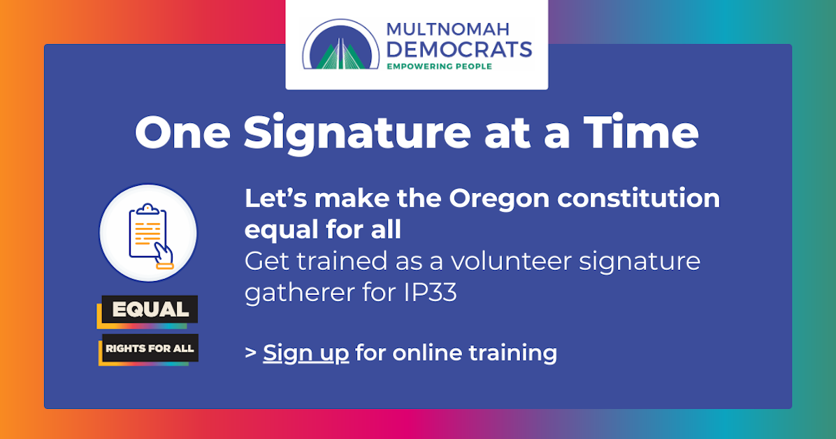 Join our Equality Squad: Signature Gatherer Training · Mobilize